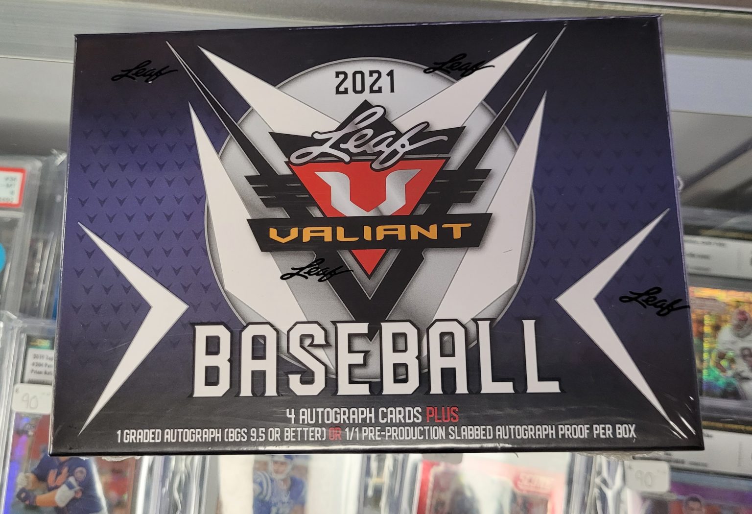 Brief Box Break: 2021 Leaf Valiant Baseball