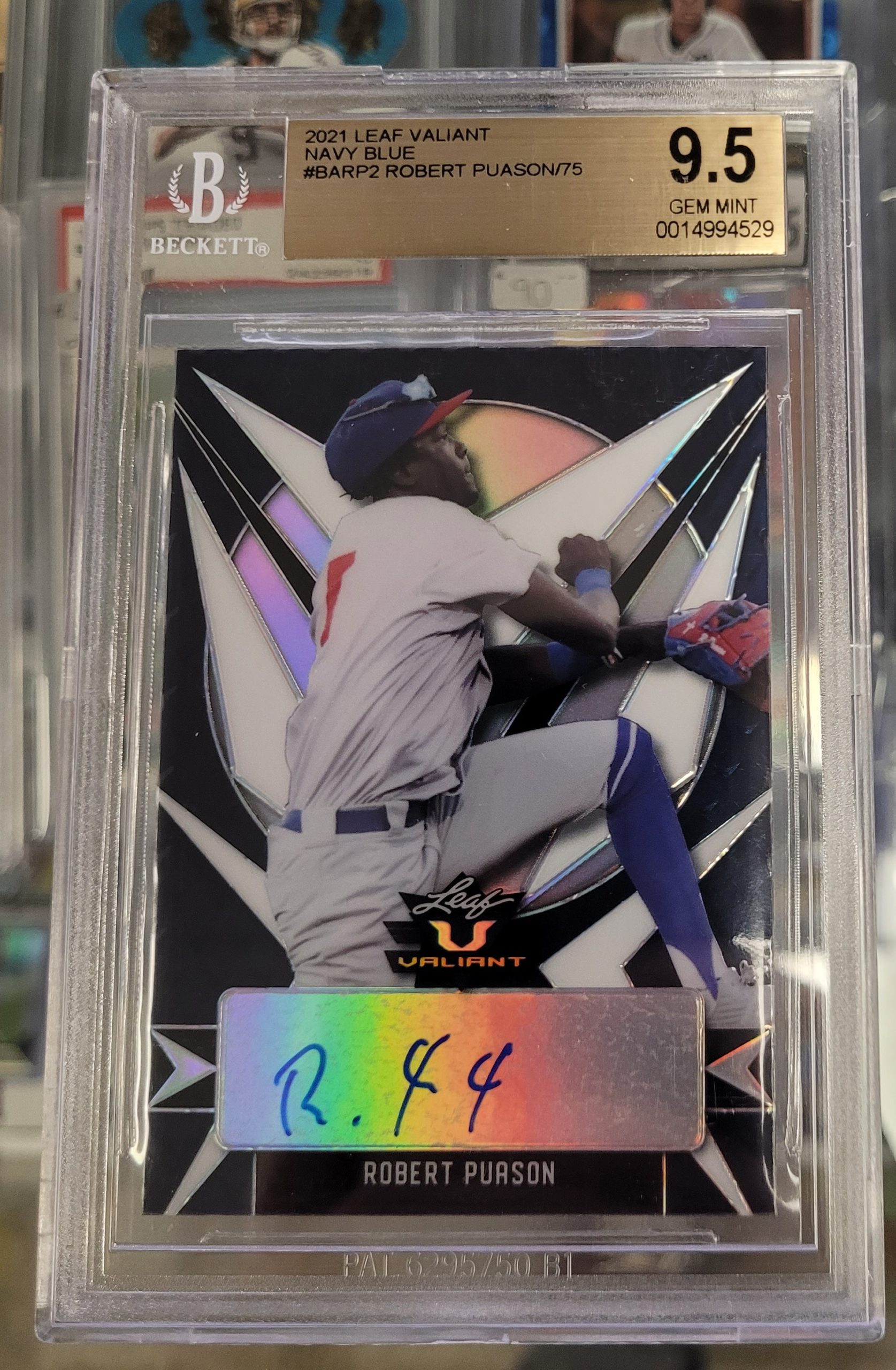 Brief Box Break: 2021 Leaf Valiant Baseball