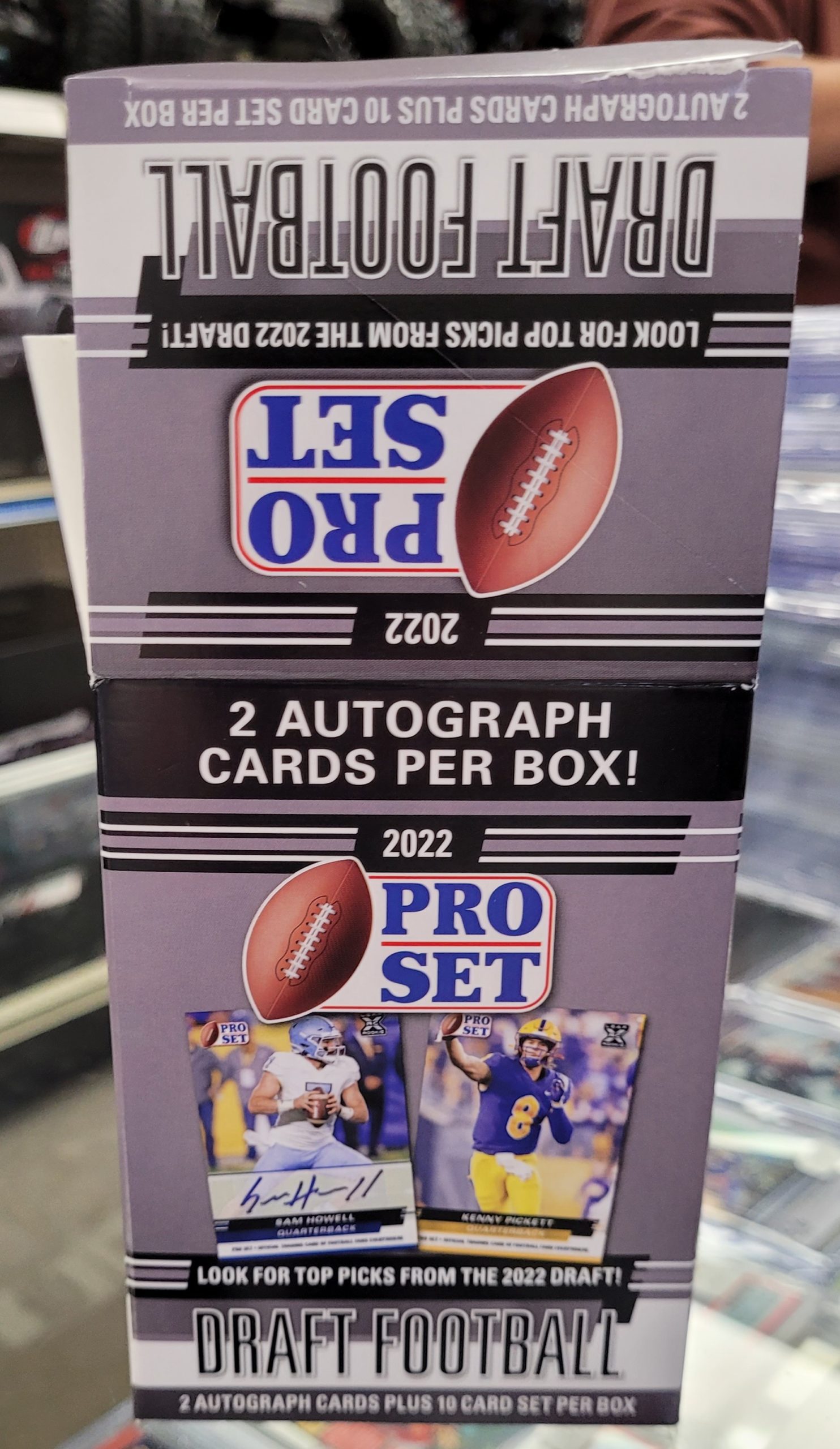 Brief Box Break: 2022 Pro Set Draft Football Blaster