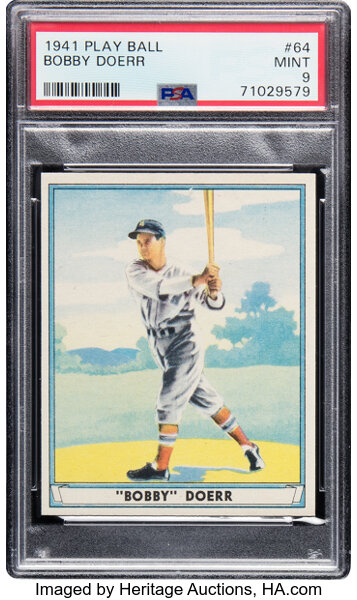 Fresh Find of Like New 1941 Play Ball Cards Set for Auction