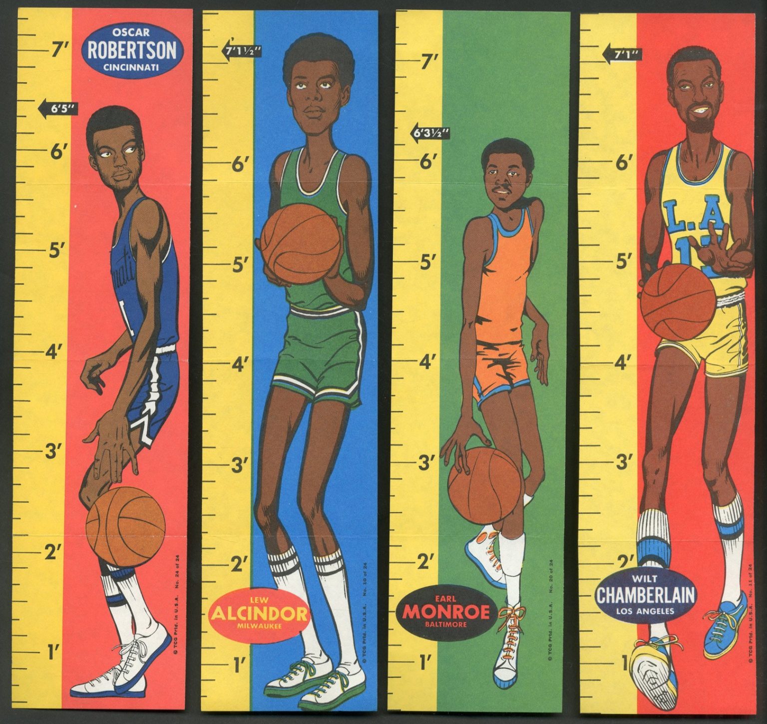 First Basketball Inserts: 1969-70 Topps Rulers and Those That Never Were