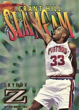 1996-97 Skybox Z-Force Slam Cam Puts NBA's Best Dunkers on Eye Catching ...