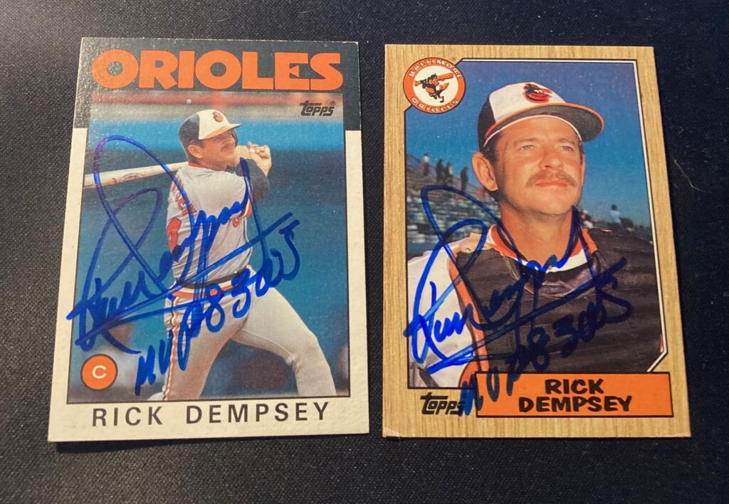 TTM This Week: National Tips; Impressive Card Display; Rick Dempsey ...