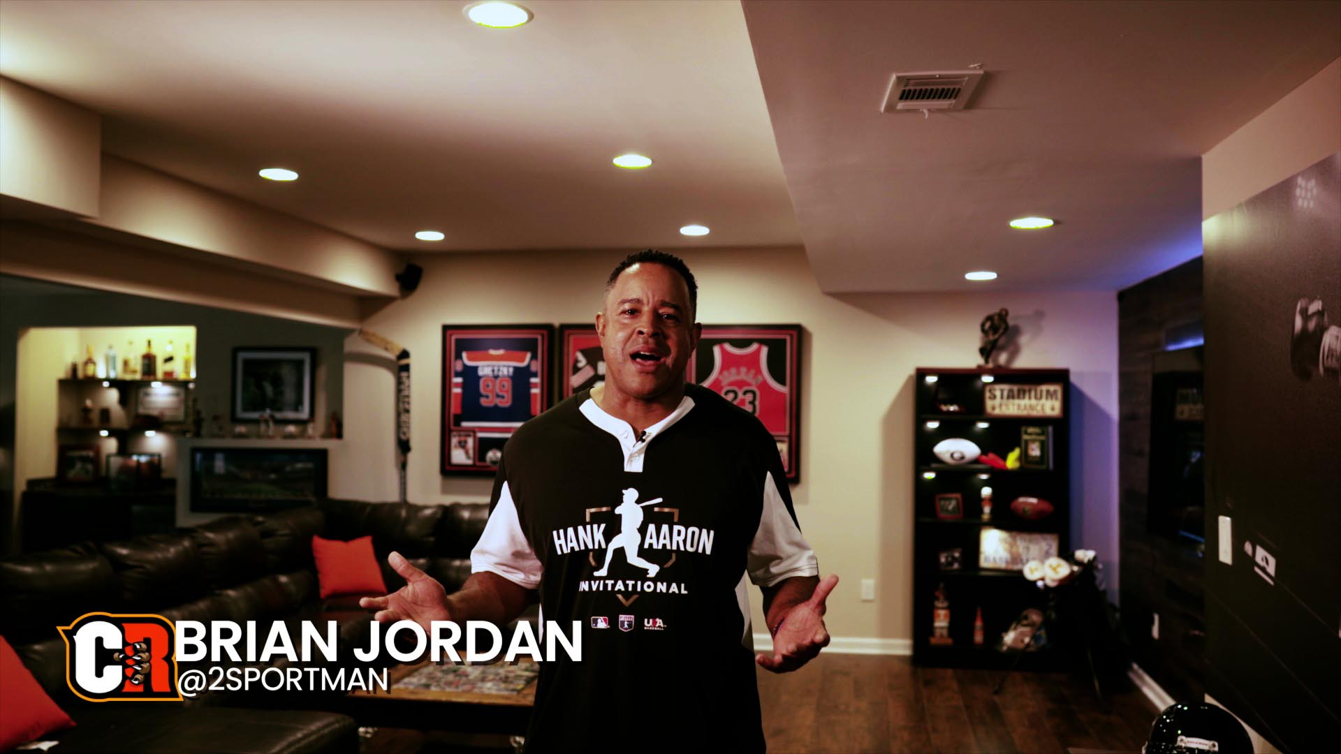 Two Sport Star Brian Jordan and Former NBA 3-Point King Dale Ellis ...