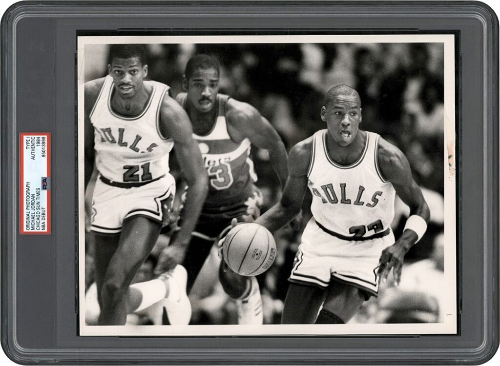 Type 1 Photo from Michael Jordan's NBA Debut Soars to $141,954