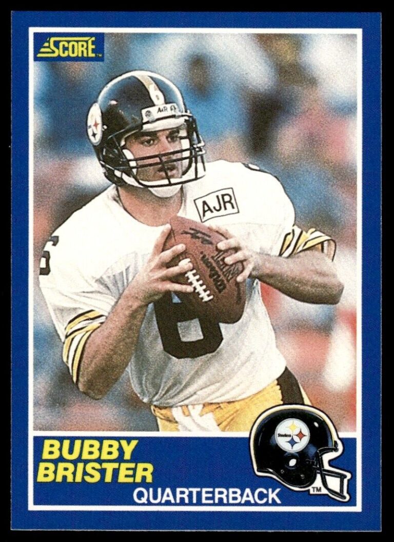 Bubby Brister Q&A: Two Sport Star's Favorite "Baseball Card", Bradshaw ...