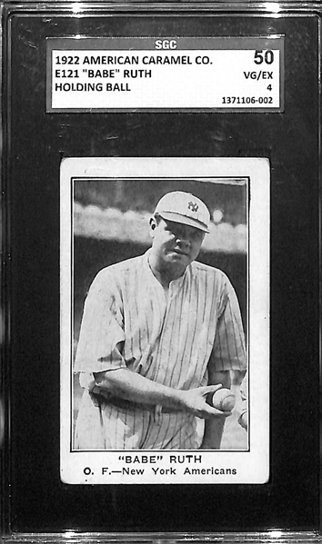 Cases of Modern Football, Ruth Cards Kick off Wheatland Sale