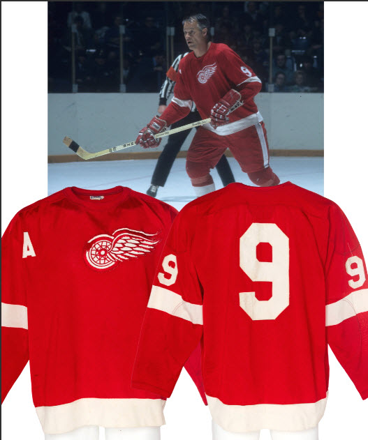 Late Career Howe Jersey, Rare Hockey Cards Among 1,500 Lot Auction