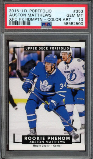 Toronto's Hobby Hero: A Guide to Auston Matthews Rookie Cards