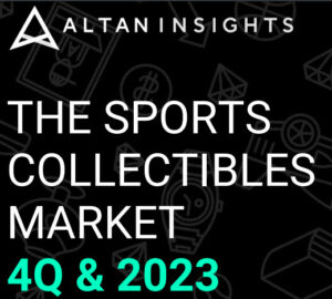 Altan: Sports Collectible Market Dipped Again in 2023