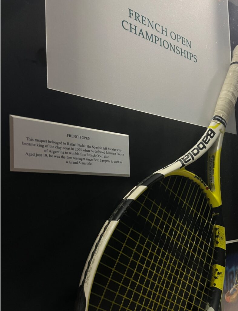 From Museum to Auction: Rafa Racket from 2007 French Win Over Federer