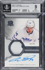 Toronto's Hobby Hero: A Guide to Auston Matthews Rookie Cards