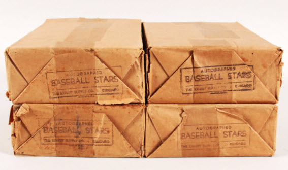 Time Capsule: Still Wrapped Bricks of 1963 Stat Back Exhibit Cards Uncovered