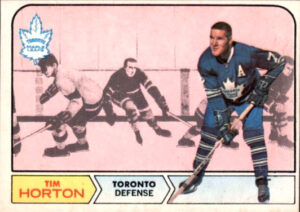 Vintage Tim Horton Hockey Cards Chronicle Short but Eventful Life
