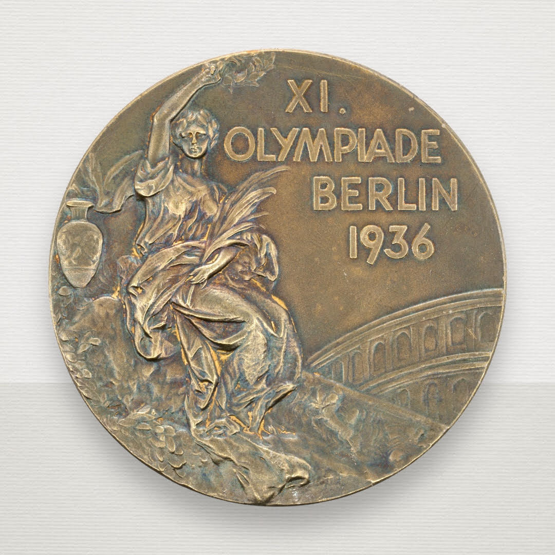 1936 Berlin Olympic Gold Medal Won by "Boys in the Boat" Rower John ...