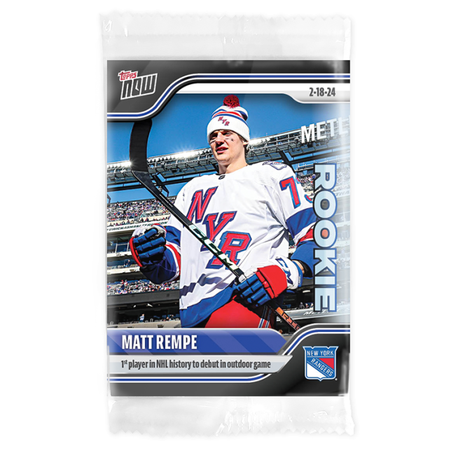 Matt Rempe Becomes A Cult Hero, But The Hobby Will Have To Wait For Cards