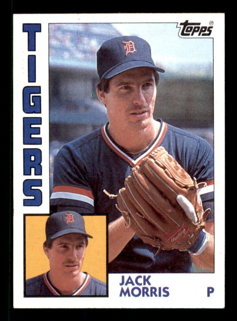 Remembering the History Making 1984 Detroit Tigers Via Baseball Cards