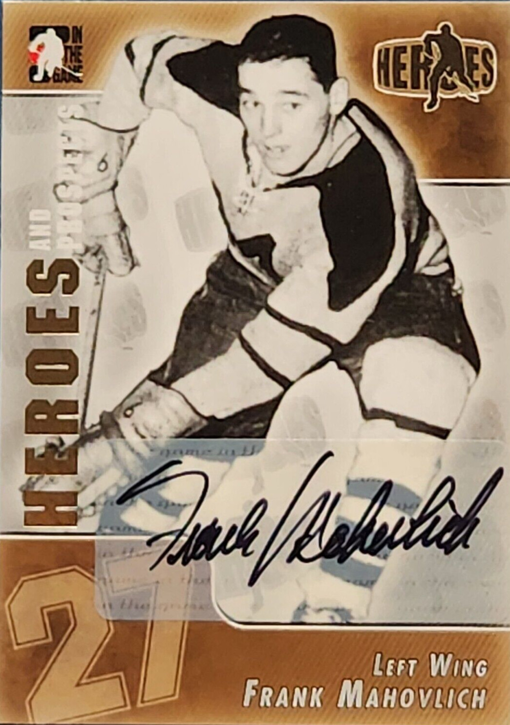 The Big M: A Guide to Collecting Frank Mahovlich