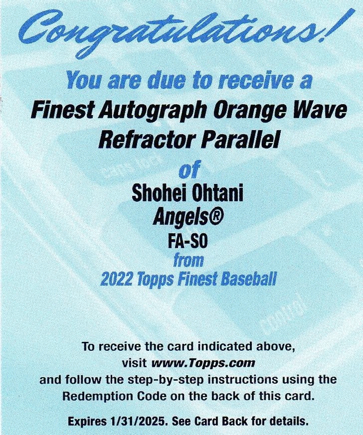 Topps Announces Redemption Extension