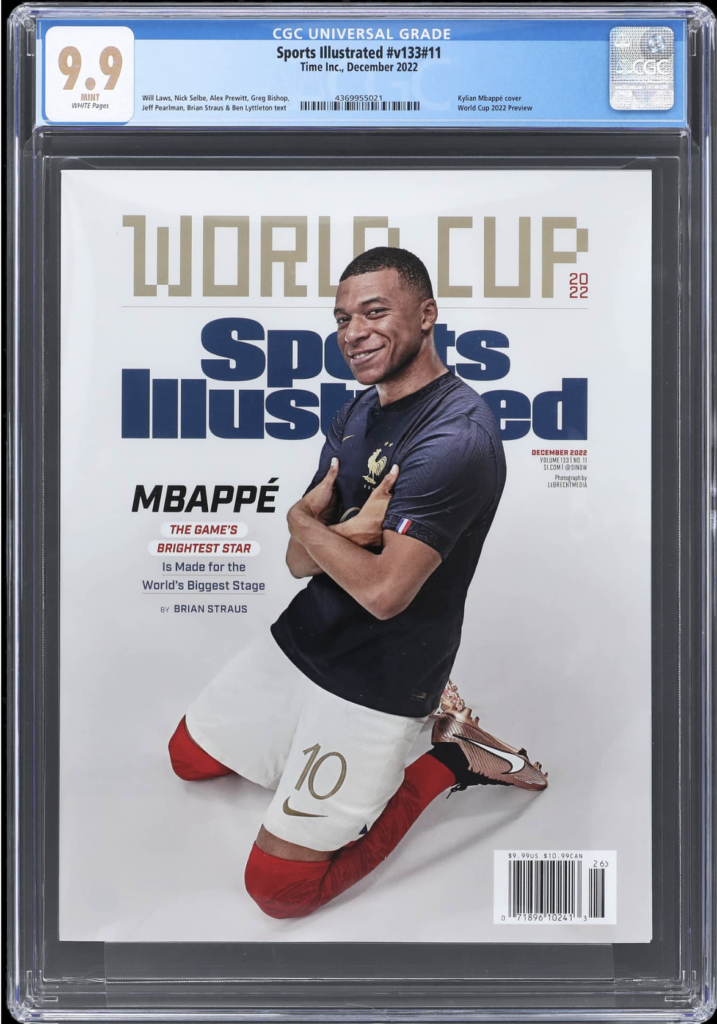 The Market for Graded Magazines as First CGC 9.9 Sports Illustrated ...