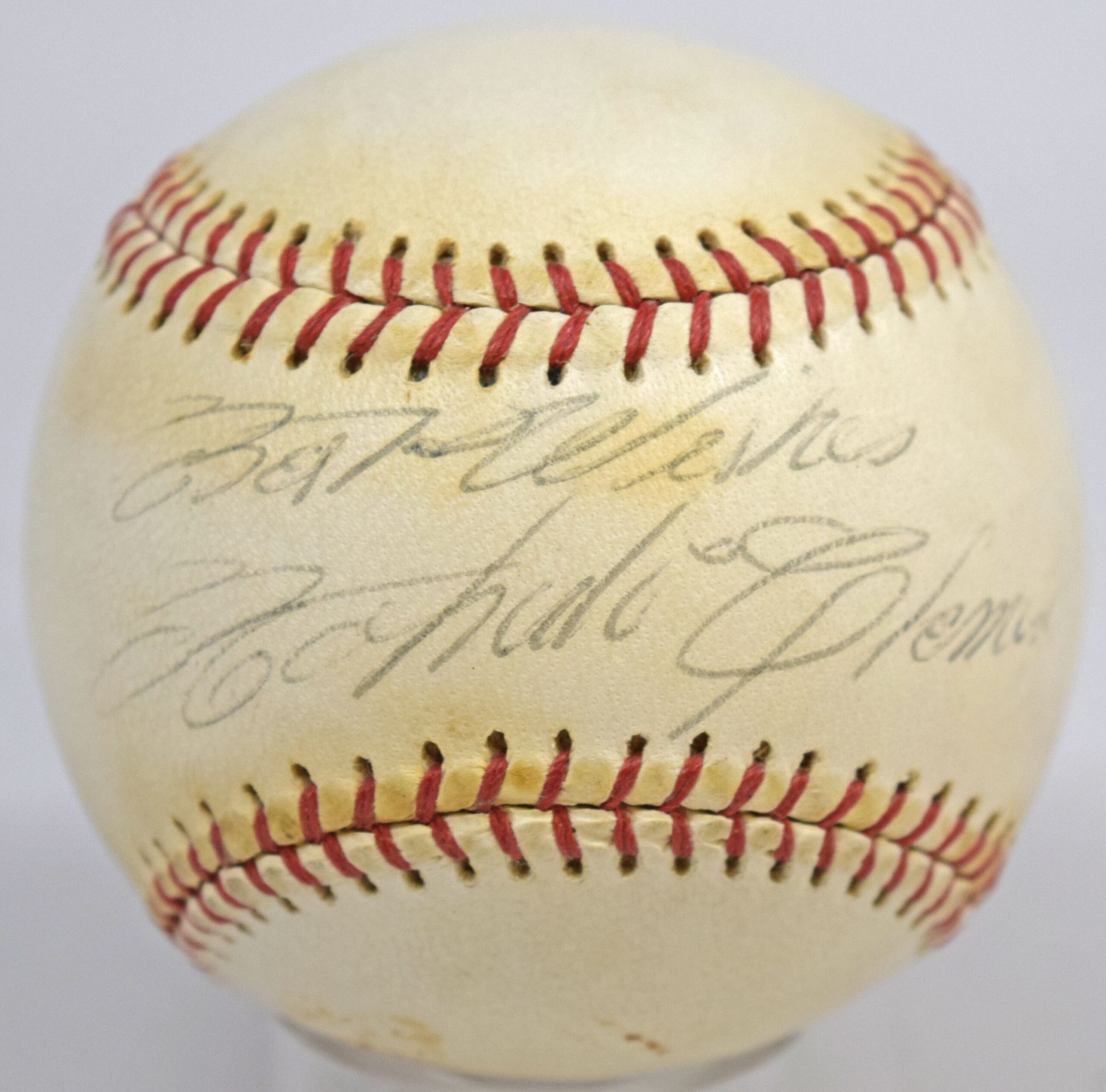 Hall of Famer Autograph, Vintage Singles and Lots Part of Clean Sweep Sale