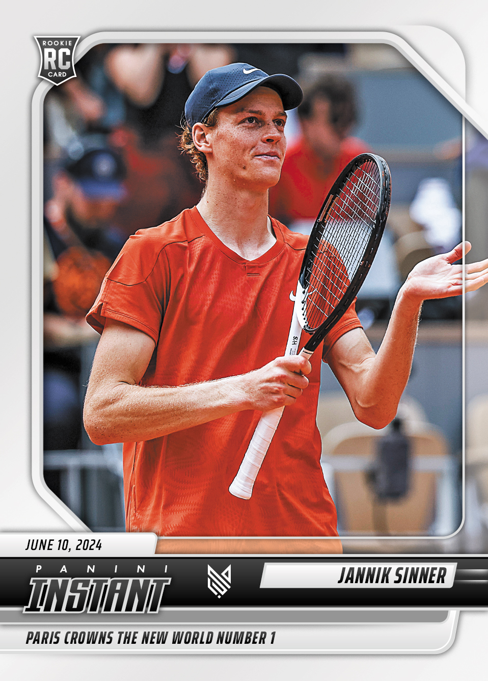 Panini Signs Jannik Sinner to Multi-Year Deal