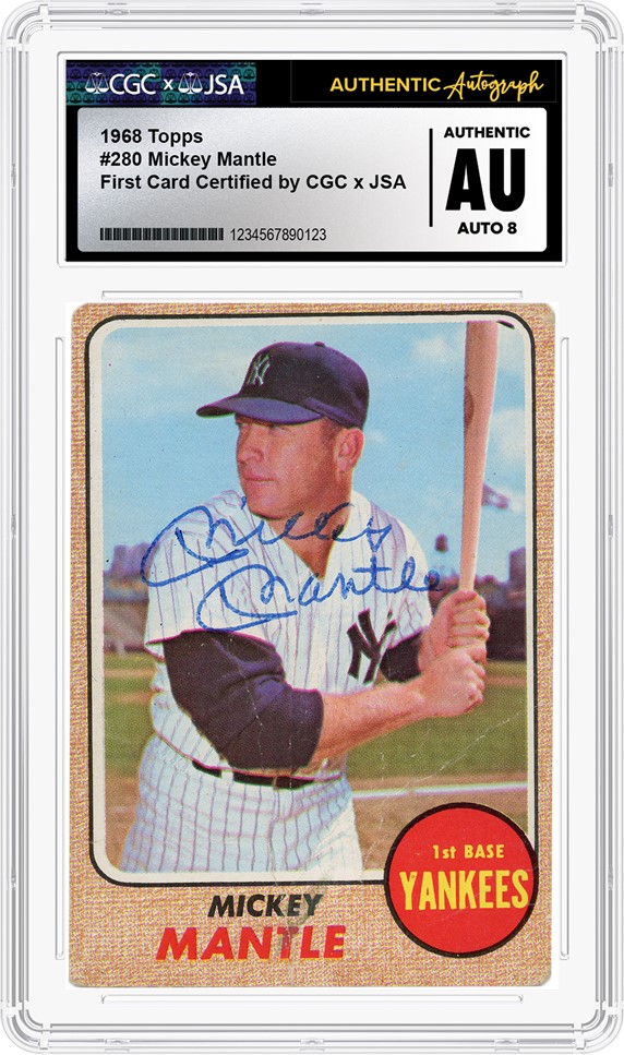 CGC Shows Off New Holders for Signed Cards, Begins Accepting Submissions