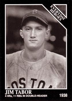 Baseball Cards Chronicle the Career of Jim Tabor, Mr. 4th of July