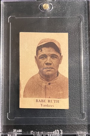 New 1920 "Shoulderless" Find Includes Two Babe Ruth Cards