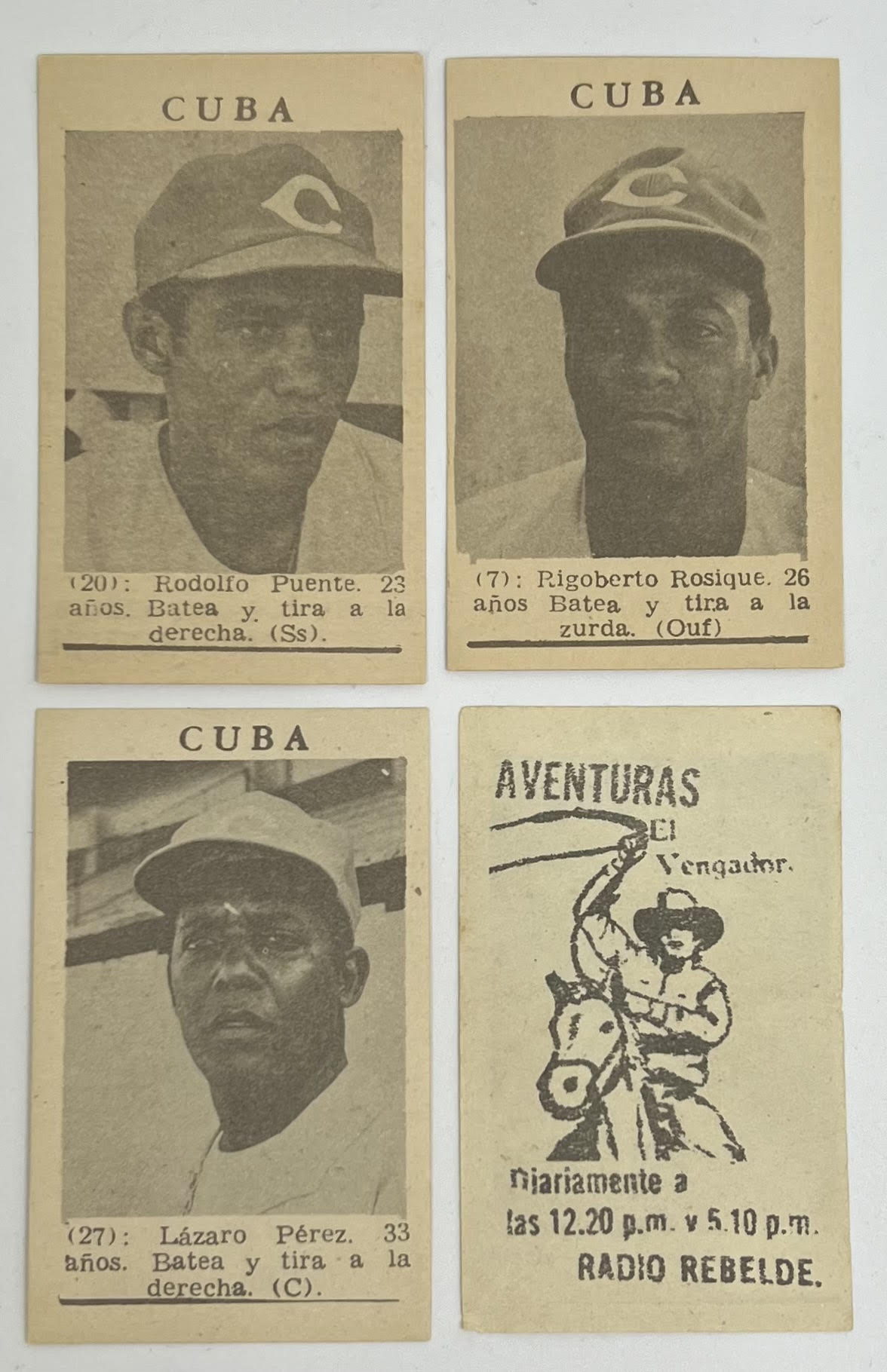 The Elusive Post-Revolution Cuban Baseball Card Set: 1971 Cuban ...
