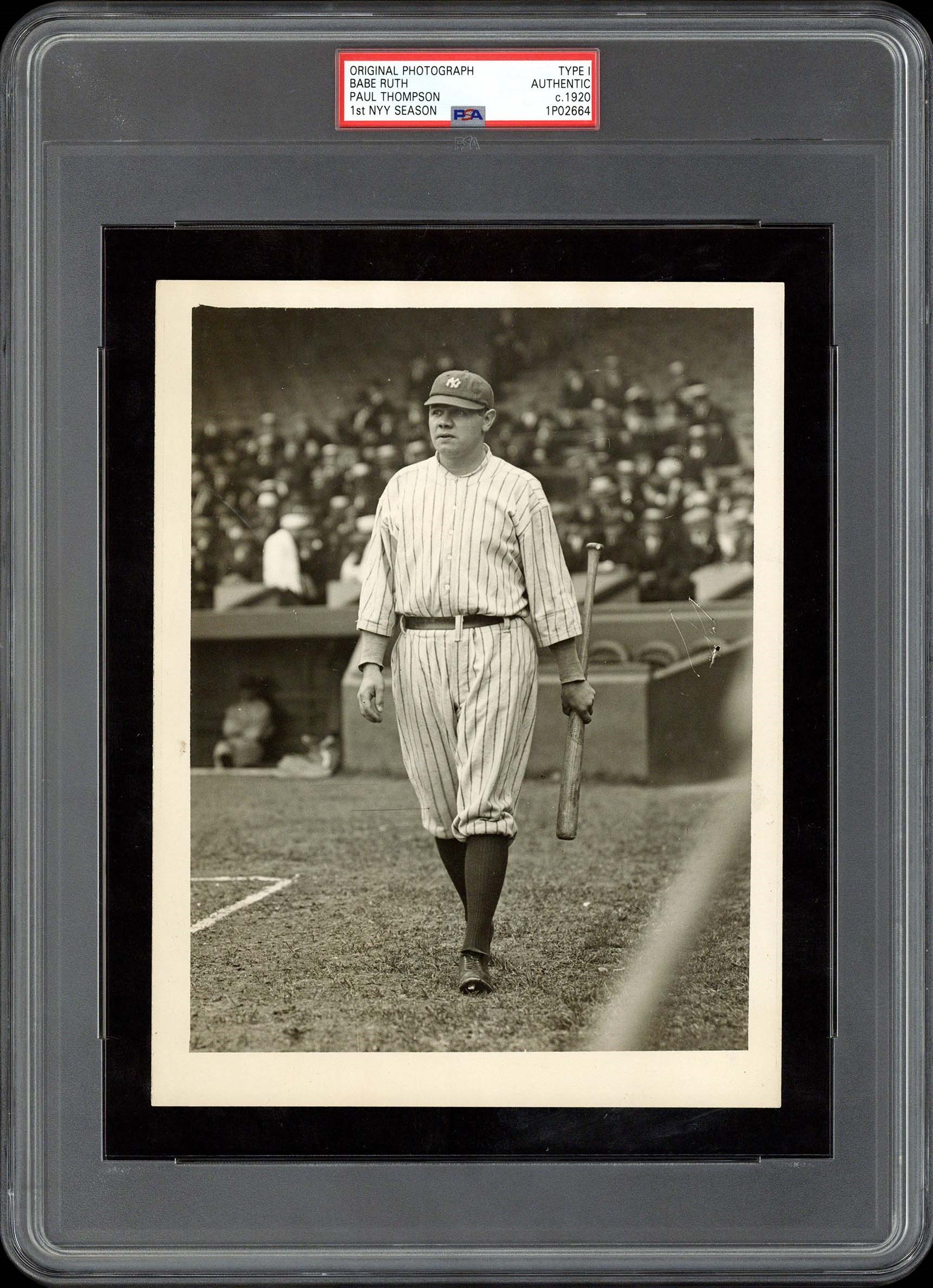 Notes: Ruth Photo, Signed Mantle RC Pace Auction; Topps' New Ohtani ...