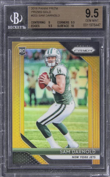 Why Sam Darnold Rookie Cards are Selling Out