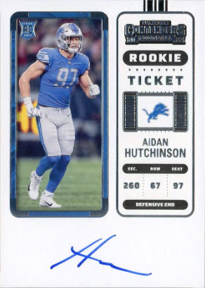 Panini Signs Aidan Hutchinson to Exclusive Autographed Card Deal