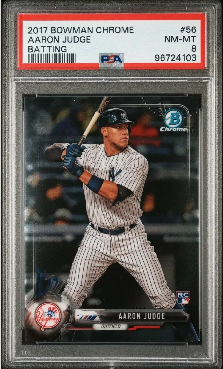 8 Great Aaron Judge Rookie Cards and 99 Most Watched Auctions