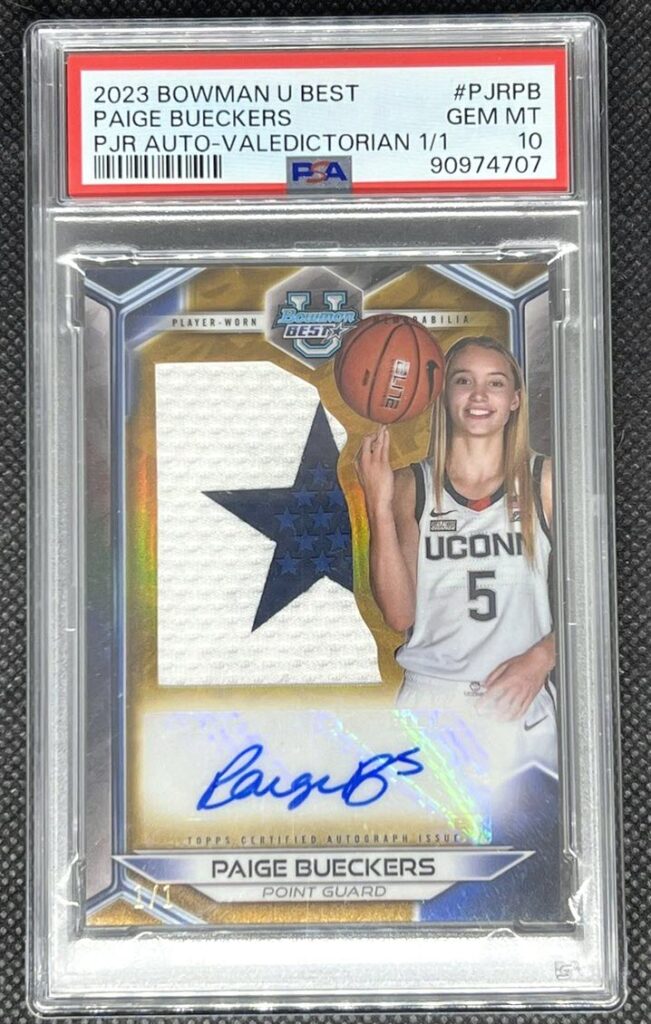 WNBA Trading Card History and 100 Hottest Current Auctions