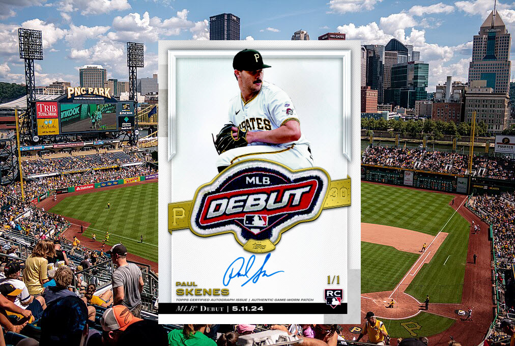Topps: Paul Skenes MLB Debut Patch Card Pulled by 11-Year-Old Collector