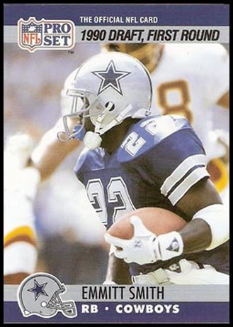 5 Fast Facts About Emmitt Smith's Rookie Cards