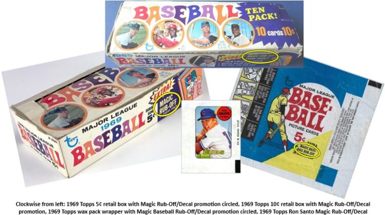1969 Topps Magic Rub-Off Set a Clear Winner - Part 1