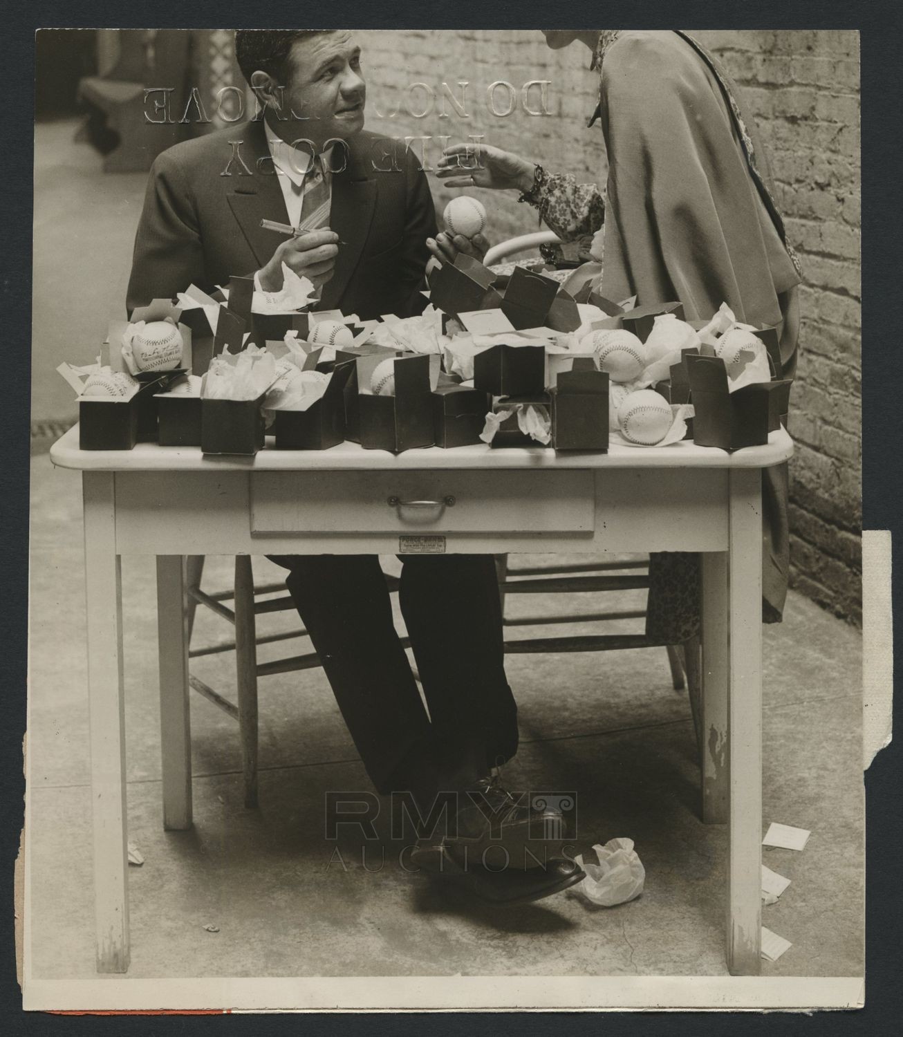 Rare Babe Ruth Photos Headline Final RMY Auction of 2024