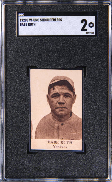 Rare Babe Ruth Cards Pace Vintage Auction