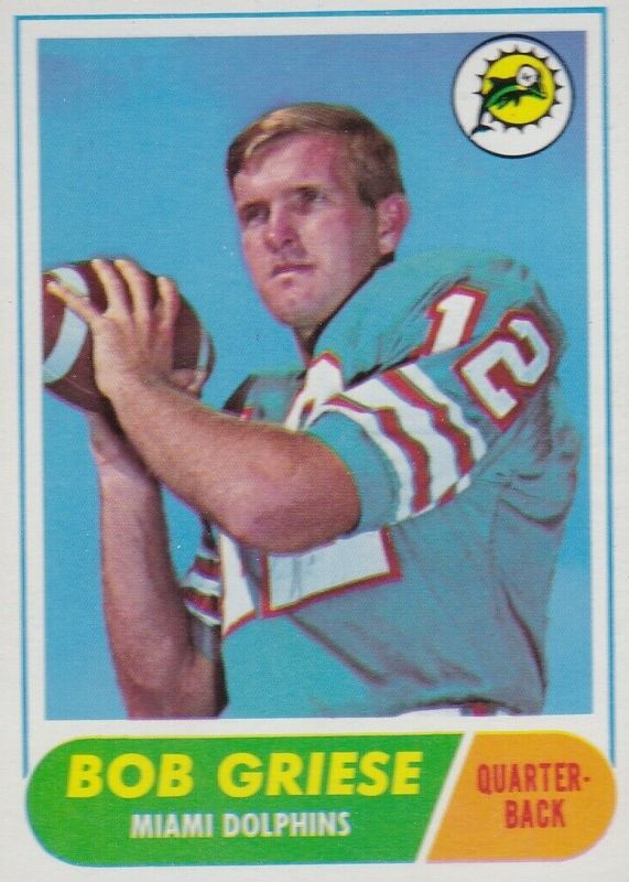 Bob Griese Turns 80: Here Are 8 Cards That Spanned His Career