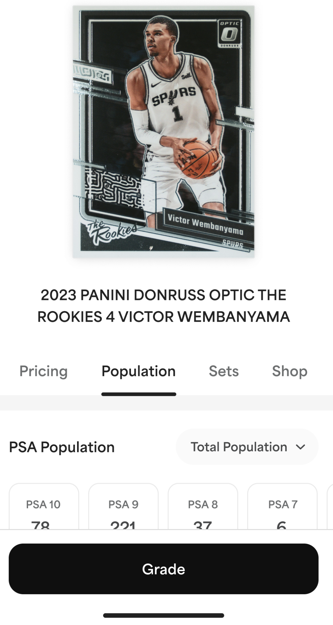 PSA's App Update Offers Instant Card Identification, Grading Submissions