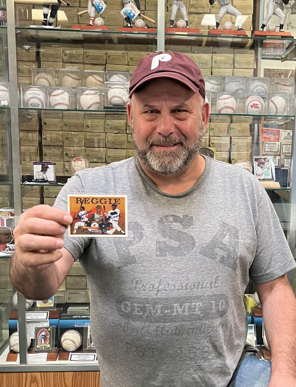 Rare "Babe Ruth" Inscription on 1990 Upper Deck Reggie Jackson ...