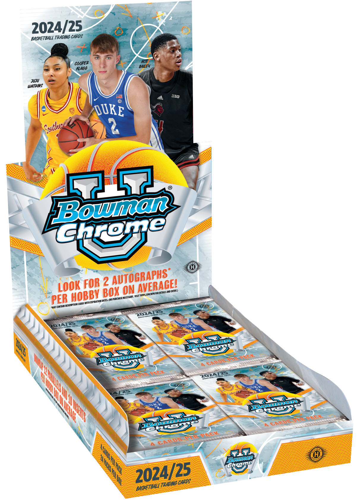 Cooper Flagg Prominently Featured on 2024-25 Bowman U Basketball Cards