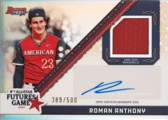 Rapid Rise: Roman Anthony Prospect and Rookie Cards
