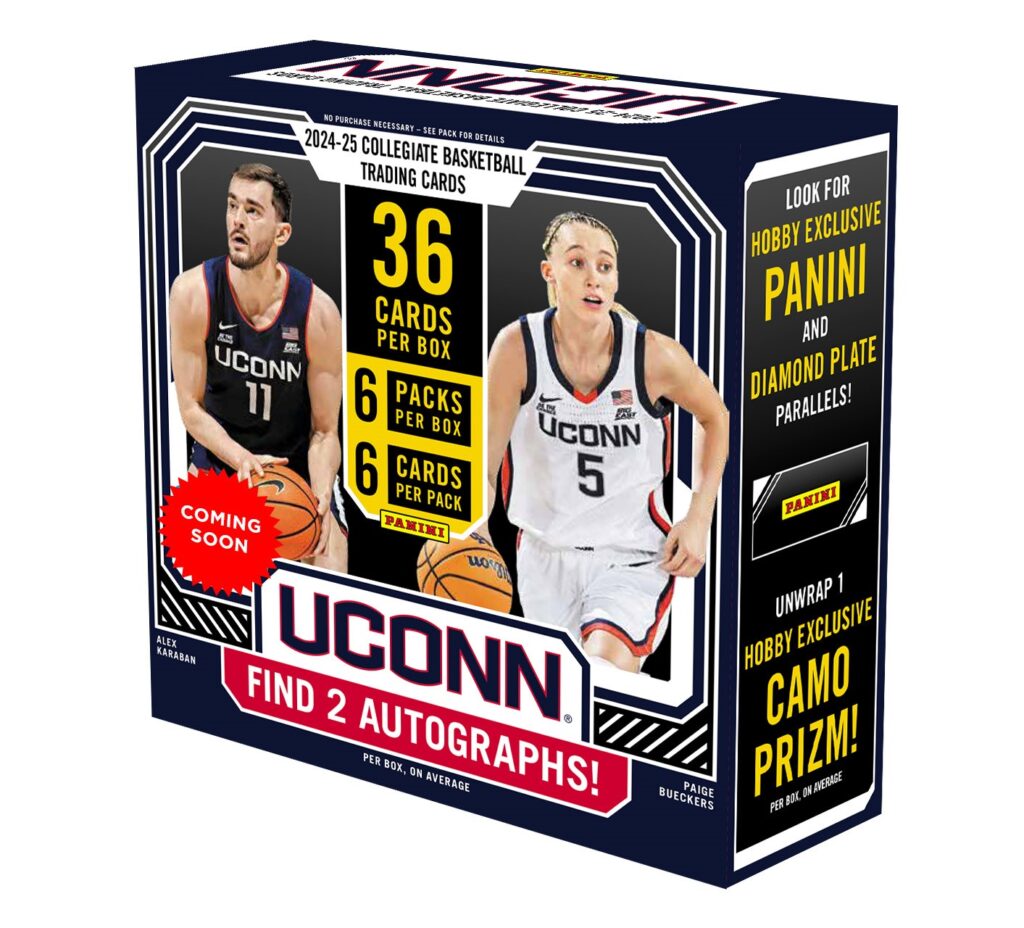 Panini Set to Release UConn Basketball Cards via NIL Program