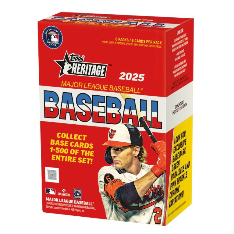 2025 Topps Heritage Baseball Preview