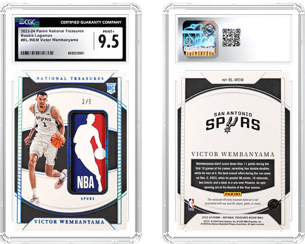 Notes: CGC Grading Growth; Big Logoman Sale; Shai's MVP Card; 4th of ...