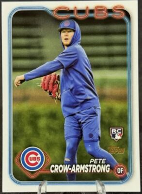 5 Great Pete Crow Armstrong Rookie Cards, Top 50 Most Watched