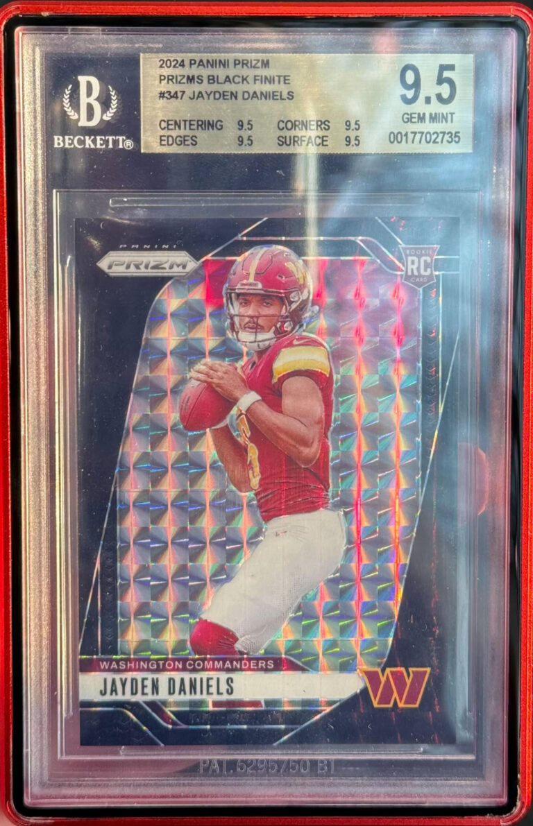 Commanders Owner Josh Harris Buys 1/1 Card of Jayden Daniels